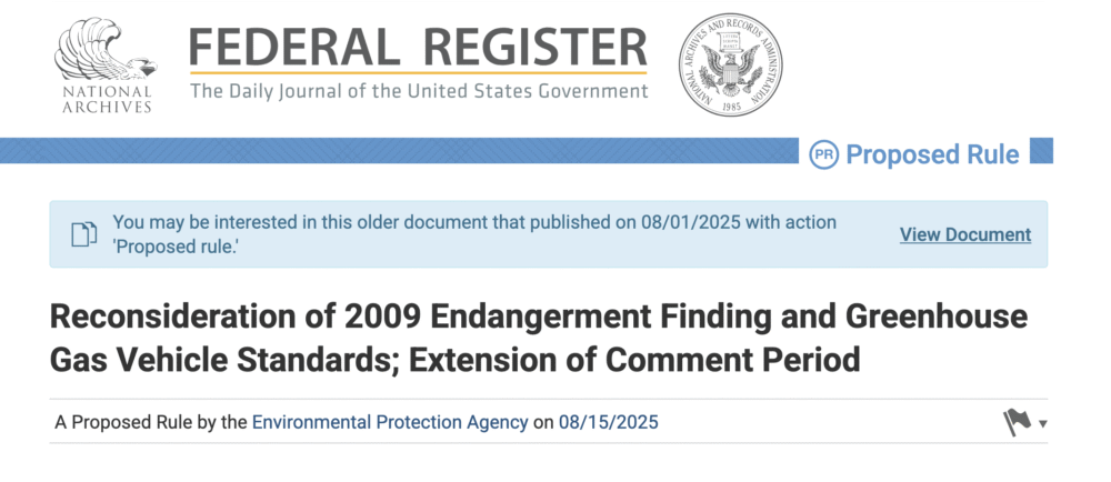 EPA Undermines Public Process and Ignores Evidence in Reconsideration ...